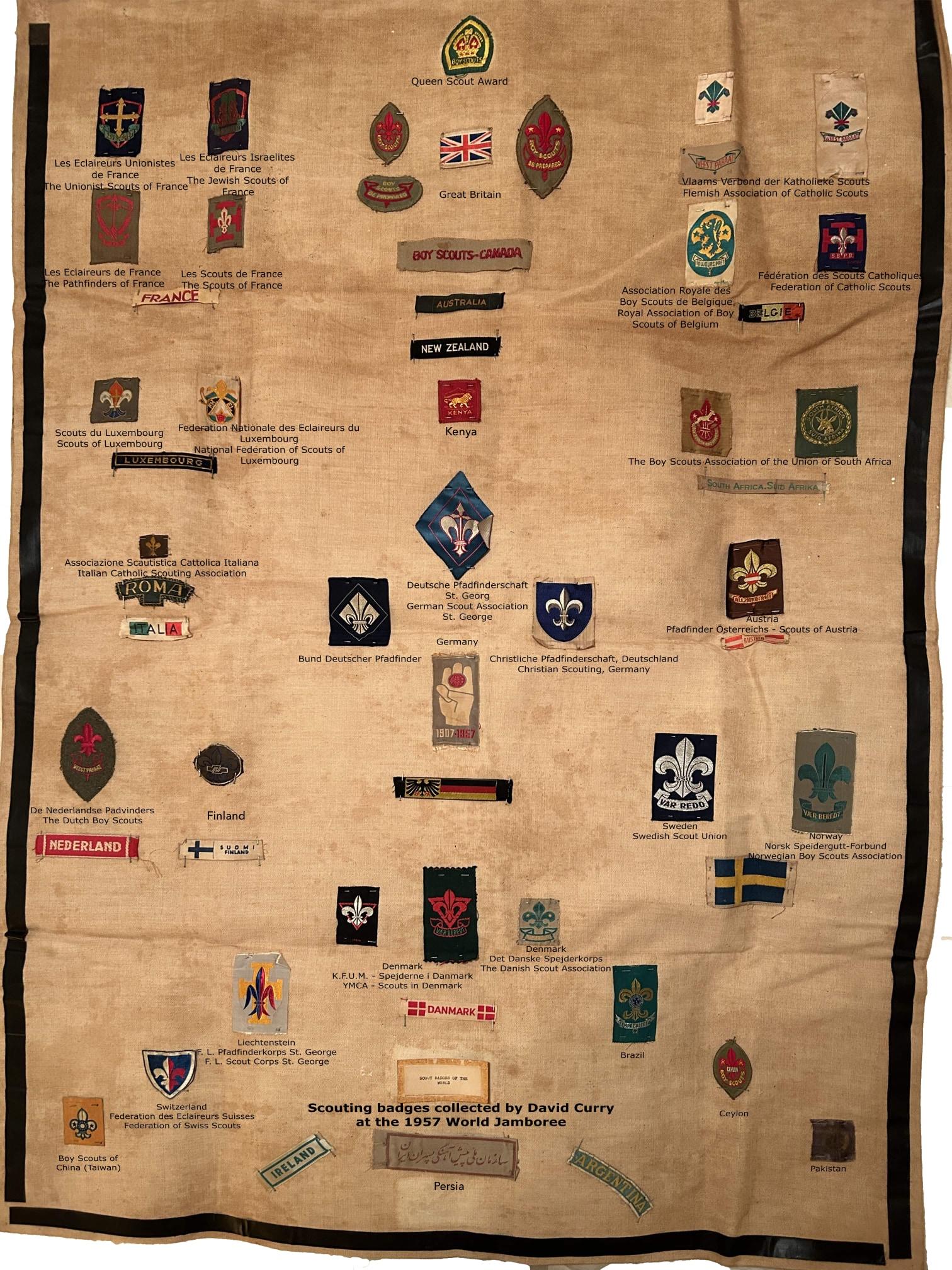 101-01-Scout Badges of the World-with organization country – My ...