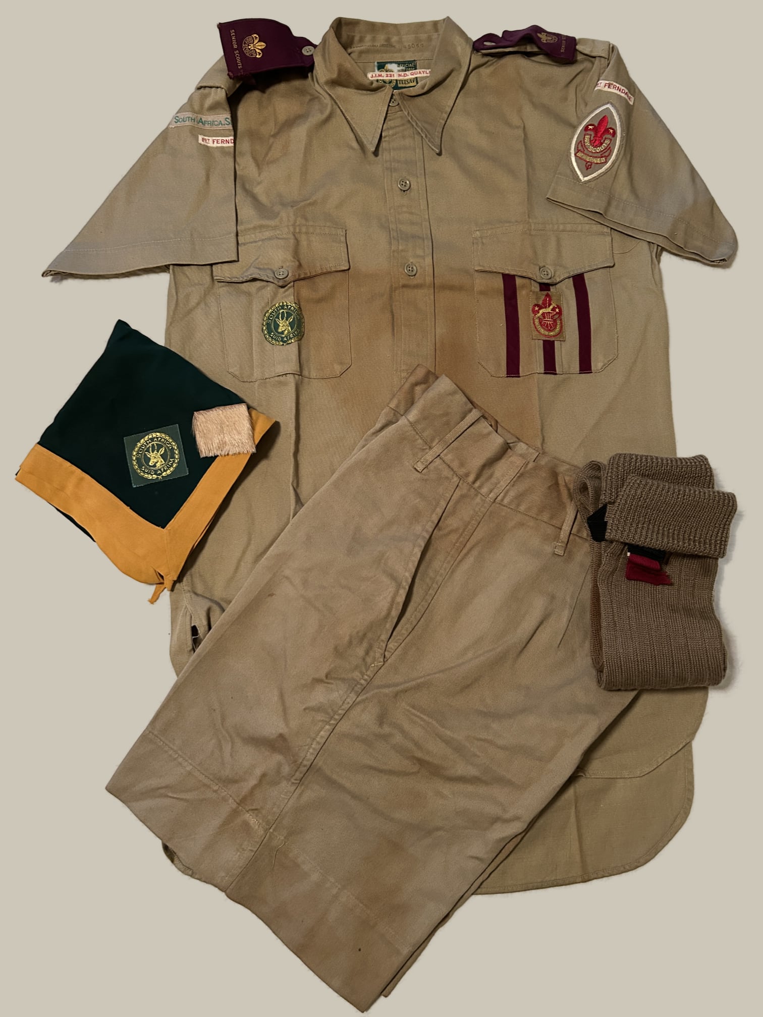 South African Senior Scout Uniform – My Scouting Artifacts